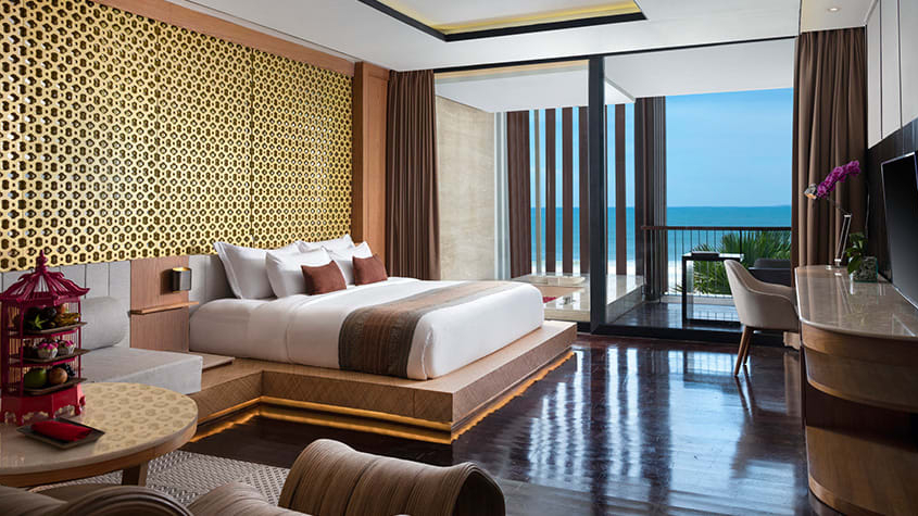 Accomodation suite options, captivating ocean views - Grand Seminyak