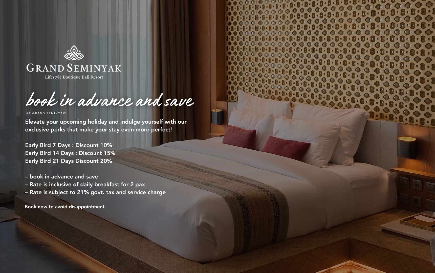 Grand Seminyak - Lifestyle Boutique Bali Resort